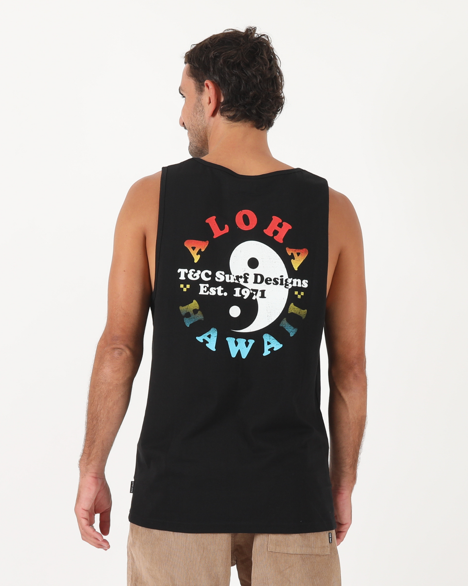 Back To Basixs Singlet - Black – T&C Surf Australia